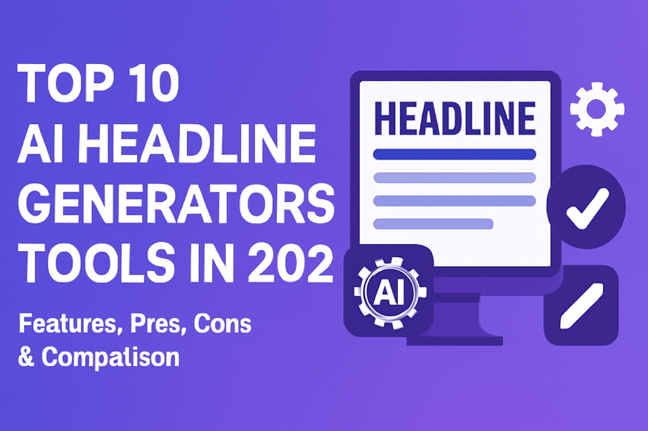 Top 10 AI Headline Generators Tools in 2025: Features, Pros, Cons & Comparison – Best DevOps