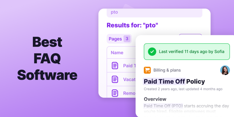 Top 10 FAQ Software Tools in 2025: Features, Pros, Cons & Comparison ...