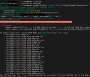 require ext-dom * -> it is missing from your system. Install or enable PHP’s dom extension ...