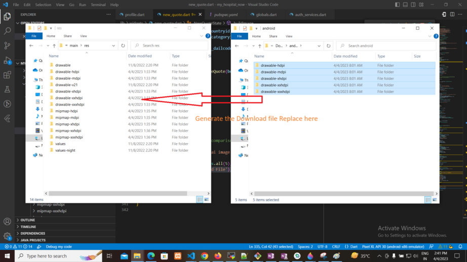 How to Add or Change App icons in Flutter | Android & iOS | Flutter Launcher Icon Change – Best ...