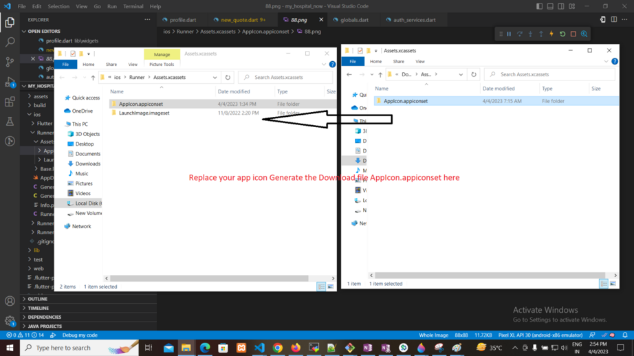 How to Add or Change App icons in Flutter | Android & iOS | Flutter Launcher Icon Change – Best ...