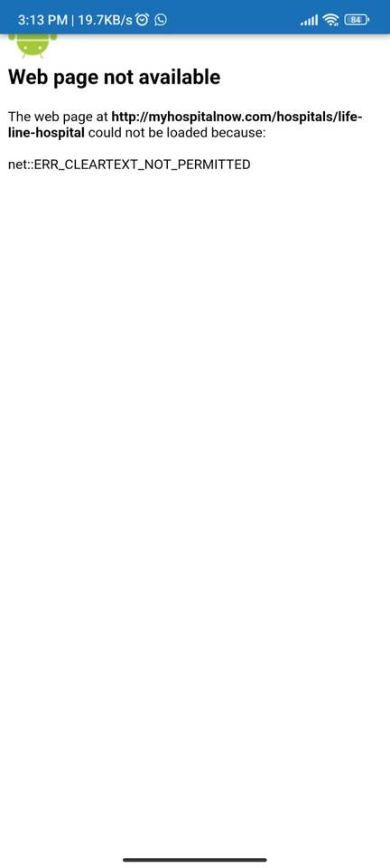 How to fix ‘net::ERR_CLEARTEXT_NOT_PERMITTED’ in flutter – Best DevOps