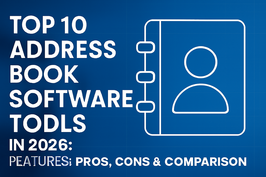 Top 10 Address Book Software Tools in 2025: Features, Pros, Cons ...