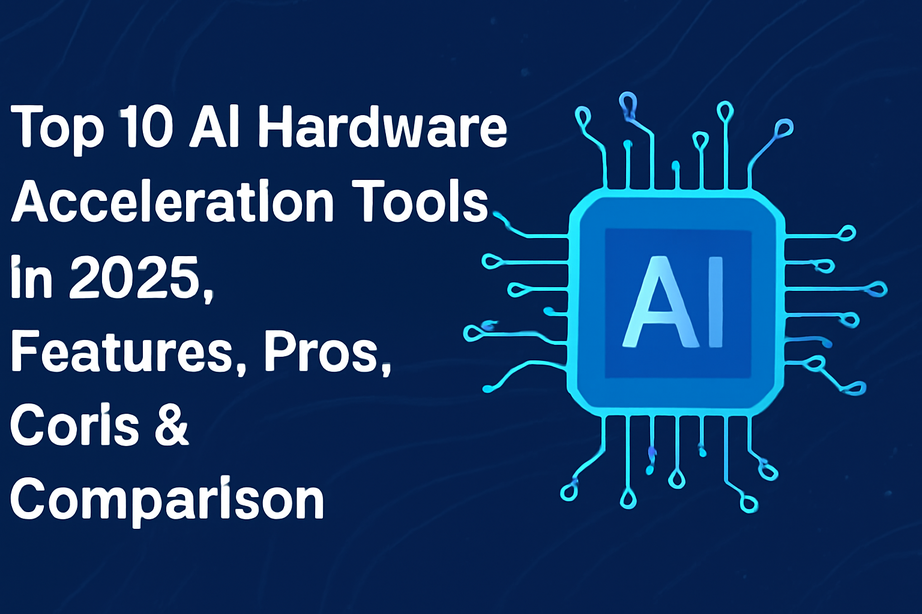 Top 10 AI Hardware Acceleration Tools in 2025: Features, Pros, Cons & Comparison – Best DevOps