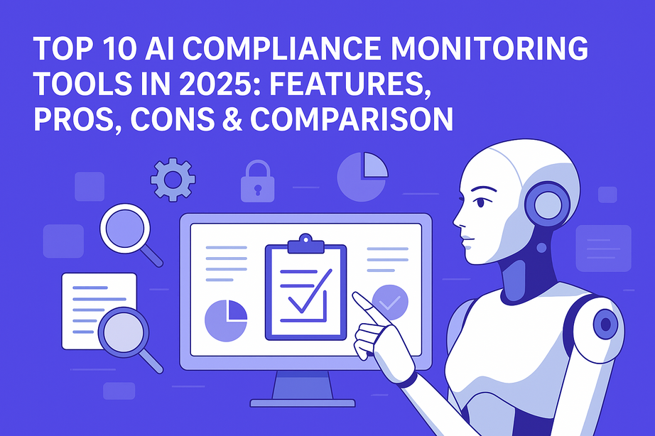 Top 10 AI Compliance Monitoring Tools in 2025: Features, Pros, Cons & Comparison – Best DevOps