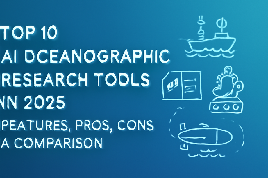Top 10 AI Oceanographic Research Tools in 2025: Features, Pros, Cons & Comparison – Best DevOps