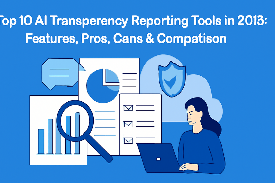 Top 10 AI Transparency Reporting Tools in 2025: Features, Pros, Cons & Comparison – Best DevOps