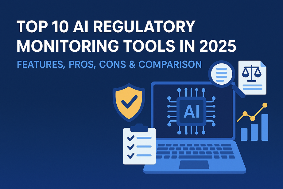 Top 10 Ai Regulatory Monitoring Tools In 2025 Features Pros Cons And Comparison Best Devops