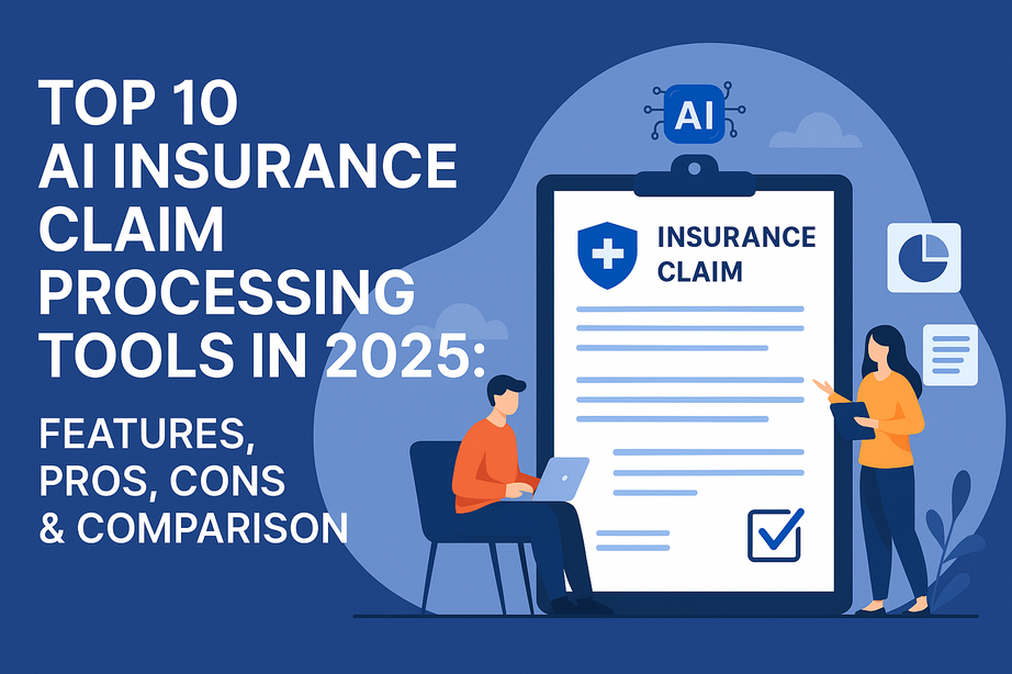Top 10 AI Insurance Claim Processing Tools in 2026: Features, Pros ...