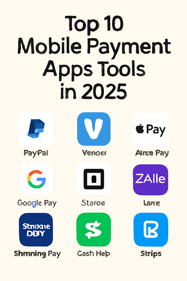Top 10 Mobile Payment Apps Tools in 2025: Features, Pros, Cons & Comparison – Best DevOps