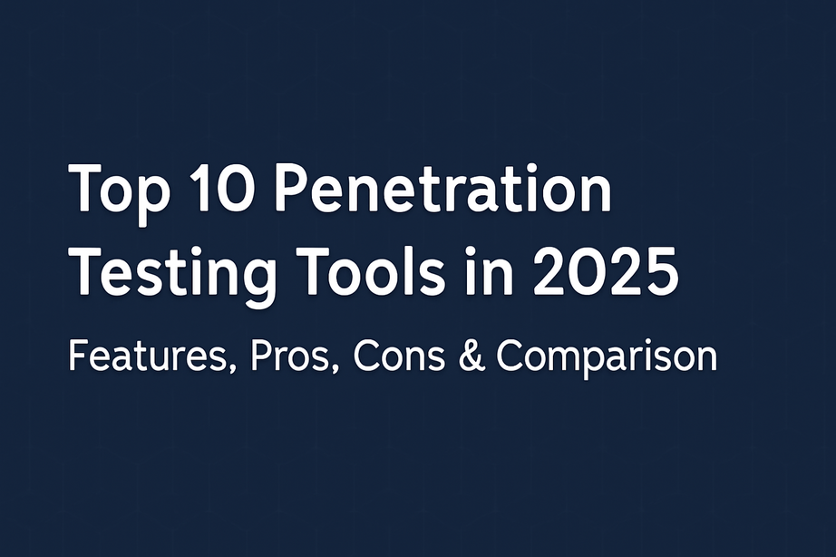 Top 10 Penetration Testing Tools In 2025 Features Pros Cons And Comparison Best Devops