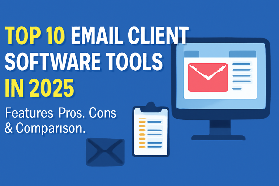 Top 10 Email Client Software Tools in 2025: Features, Pros, Cons ...