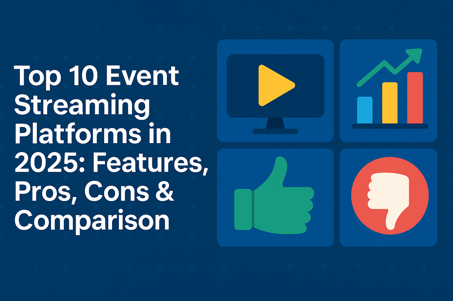 Top 10 Event Streaming Platforms Tools In 2025 Features Pros Cons And Comparison Best Devops