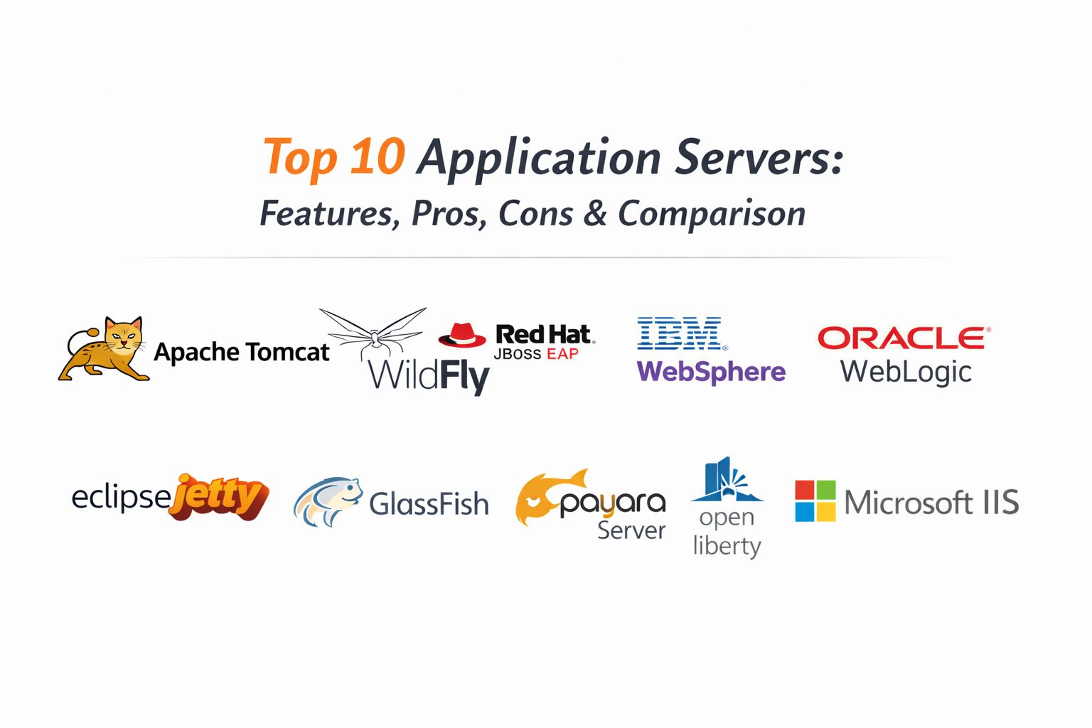 Top 10 Application Servers: Features, Pros, Cons & Comparison – Best DevOps