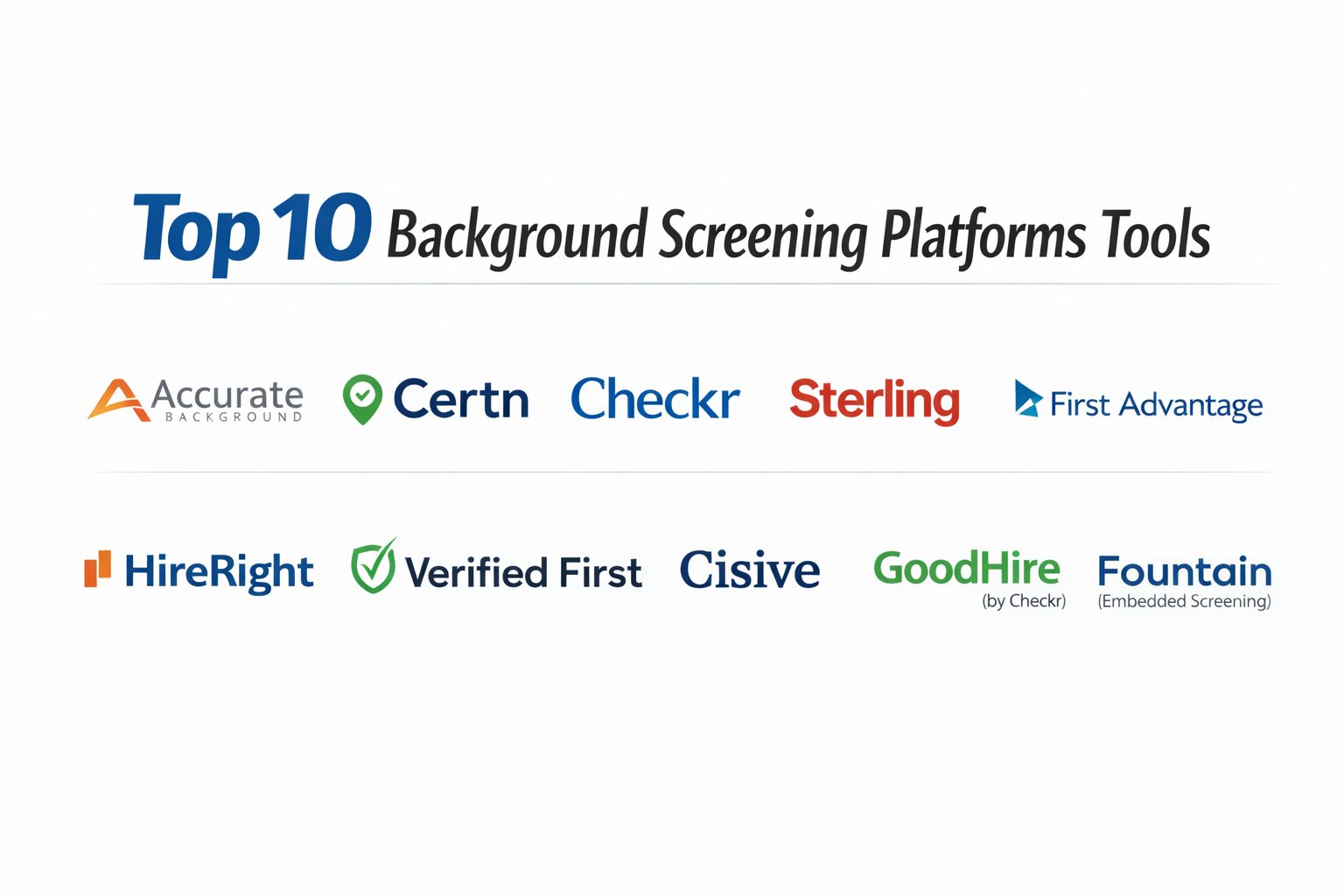 Top 10 Background Screening Platforms: Features, Pros, Cons ...