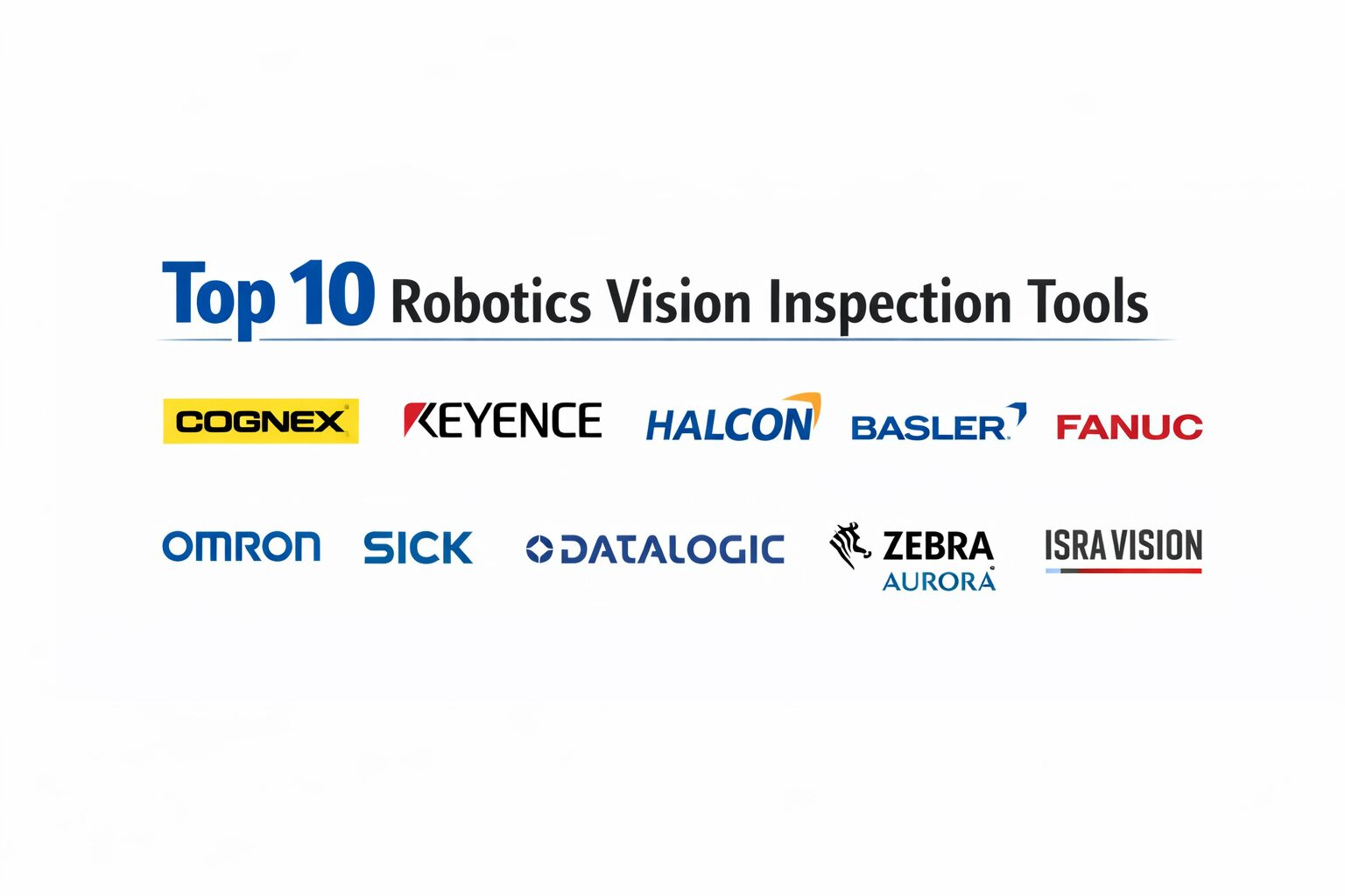 Top 10 Robotics Vision Inspection Tools: Features, Pros, Cons ...